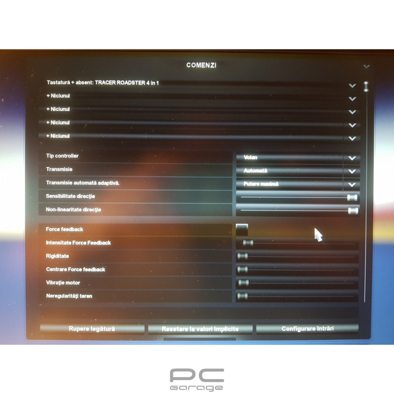 Volan TRACER Roadster, pentru PC, PS3, PS4, Xbox One - PC Garage