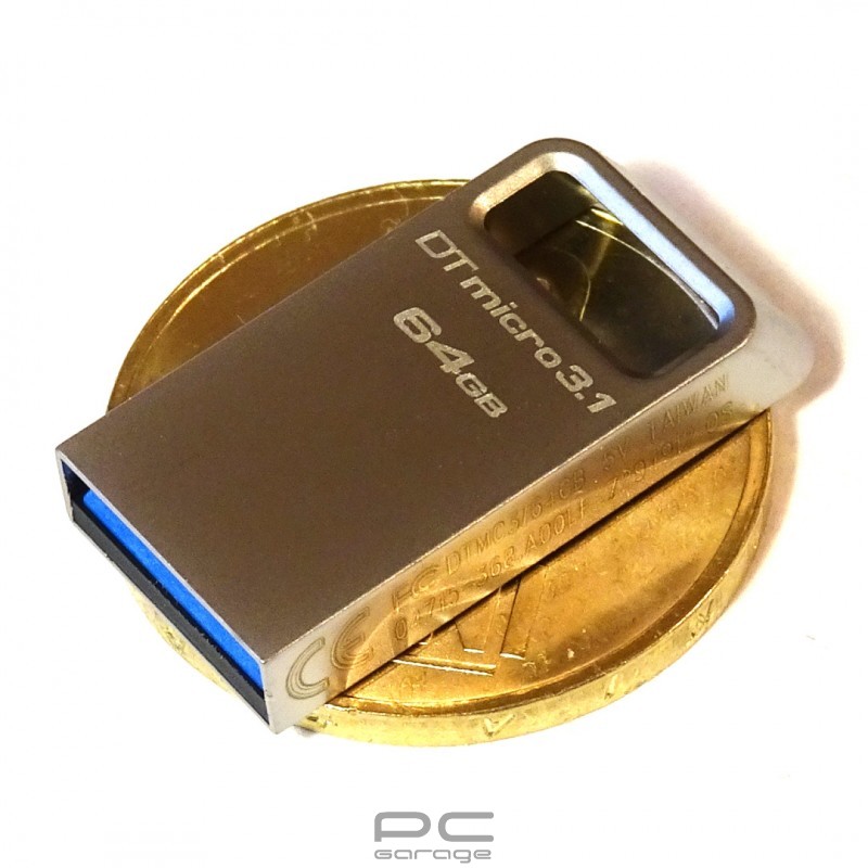 Memorie externa Kingston DataTraveler Micro 3.1, USB 3.0, 64GB - PC Garage