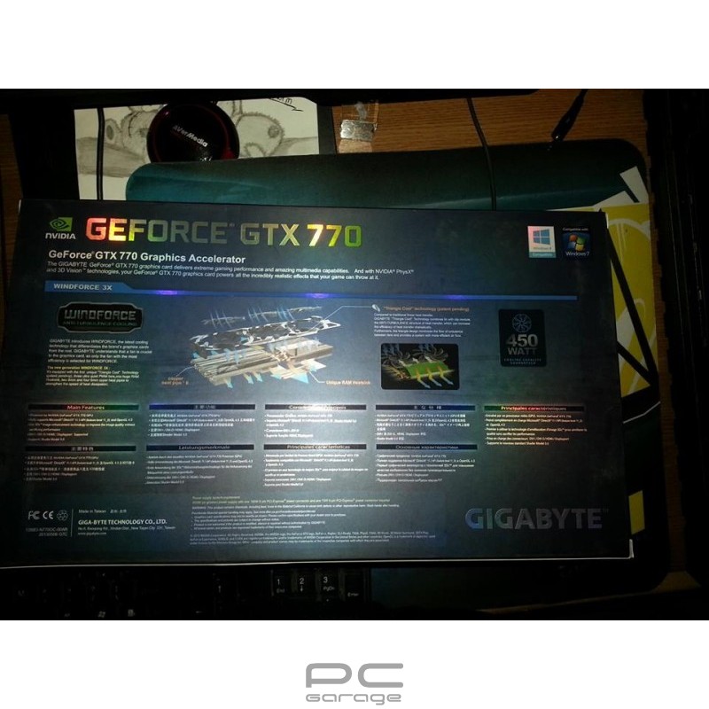 Placa video GIGABYTE GeForce GTX 770 OC WindForce 3X 2GB GDDR5 256-bit ...