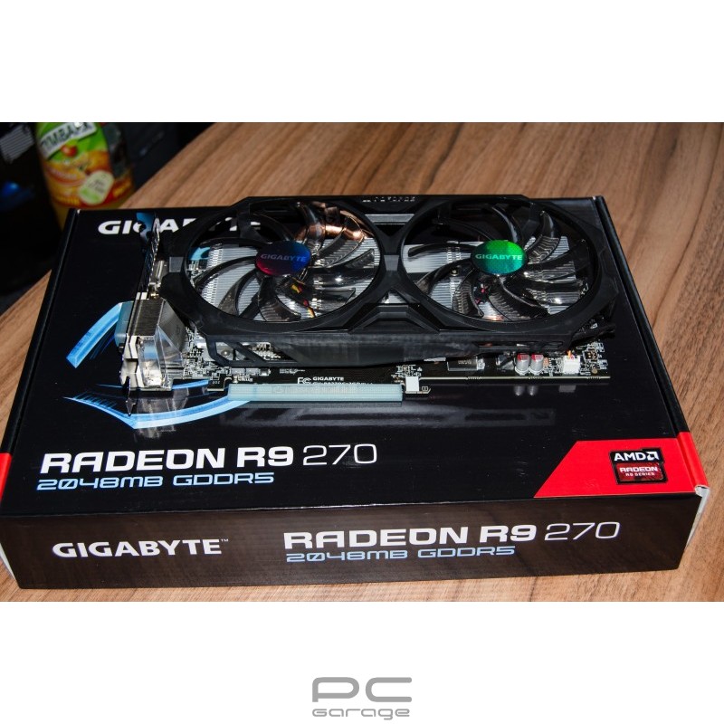 Placa video GIGABYTE Radeon R9 270 OC WindForce 2X 2GB GDDR5 256-bit ...