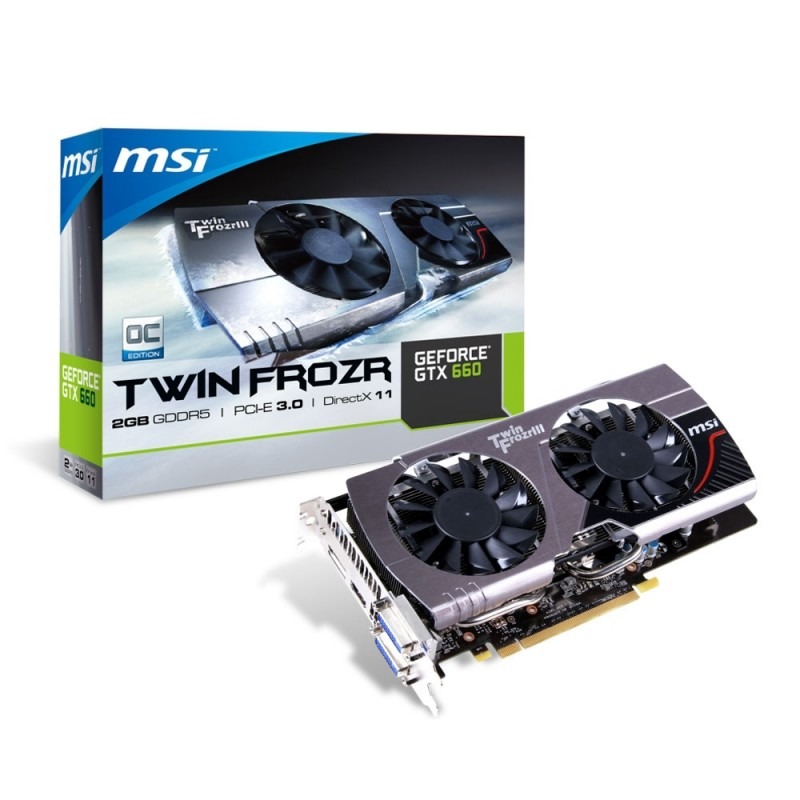 Placa video MSI GeForce GTX 660 OC TwinFrozr III 2GB GDDR5 192-bit - PC ...