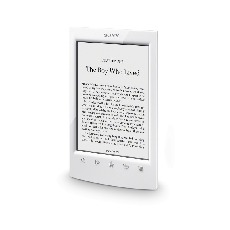 E-book Reader Sony Wi-Fi Touch Edition PRS-T2 alb - PC Garage