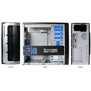 Carcasa RAIDMAX Smilodon Black - PC Garage