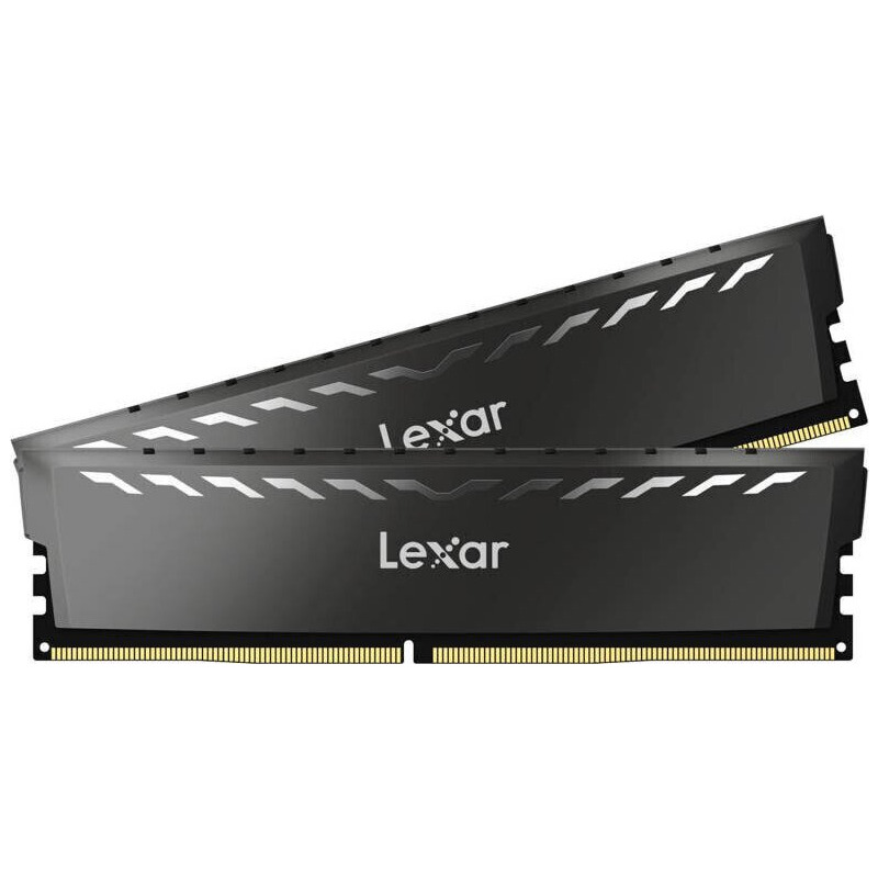Memorie Lexar Thor Dark Grey 16GB DDR4 3200MHz CL16 Dual Channel Kit ...