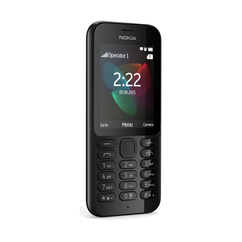 Telefon mobil Nokia 222 Dual Sim Black - PC Garage