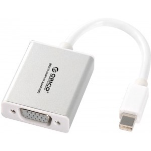 Adaptor Orico DMP3D Mini DisplayPort to VGA White - PC Garage
