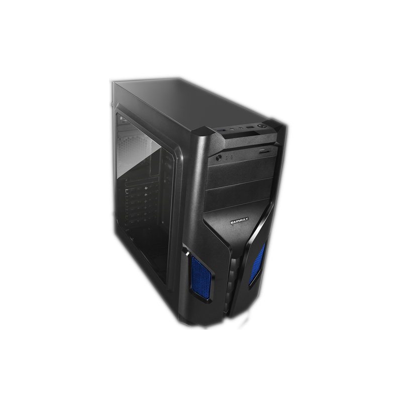 Carcasa RAIDMAX EXO Black-Blue - PC Garage