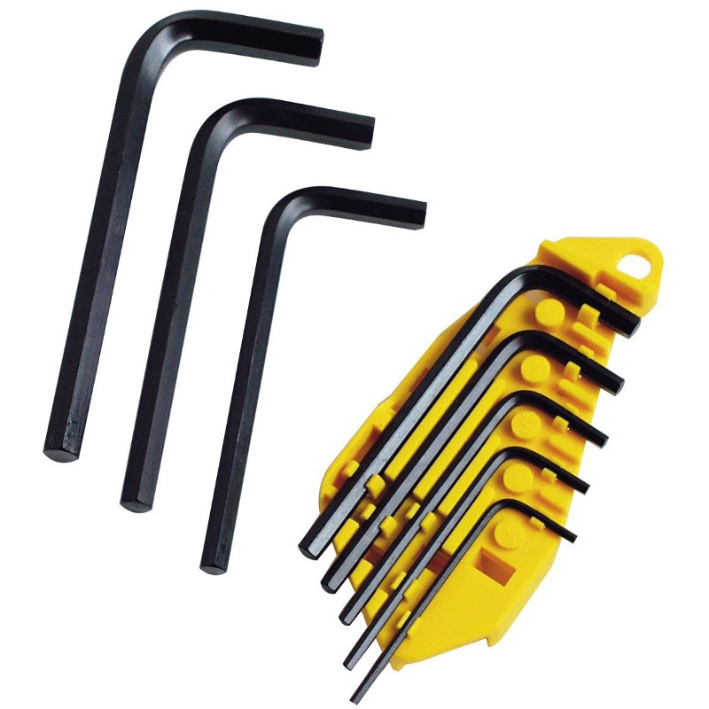 STANLEY Set de 8 chei imbus "L" metric+imperial 1/16"-1/4" 0-69-252 ...