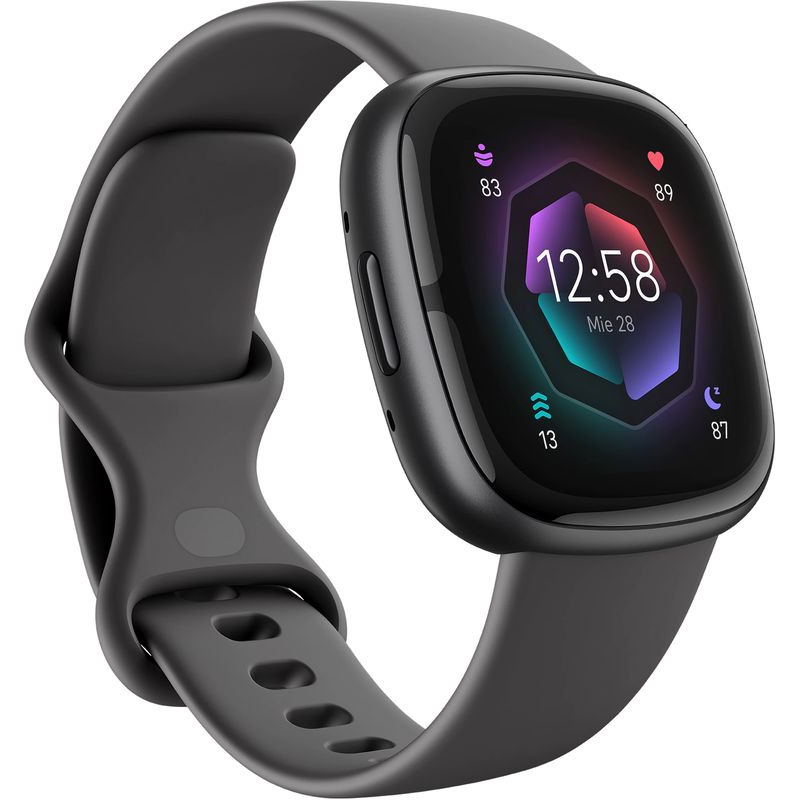 SmartWatch Fitbit Sense 2, Aluminum Shadow Grey/Graphite - PC Garage