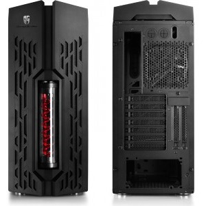 Carcasa Deepcool Gamer Storm Genome II Black-Red, cooler inclus - PC Garage