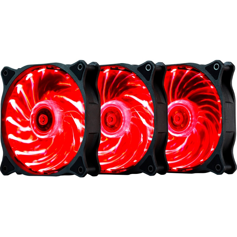 Ventilator Segotep RexGB 1200 3 Fan Kit + 2x RGB LED Strip - PC Garage
