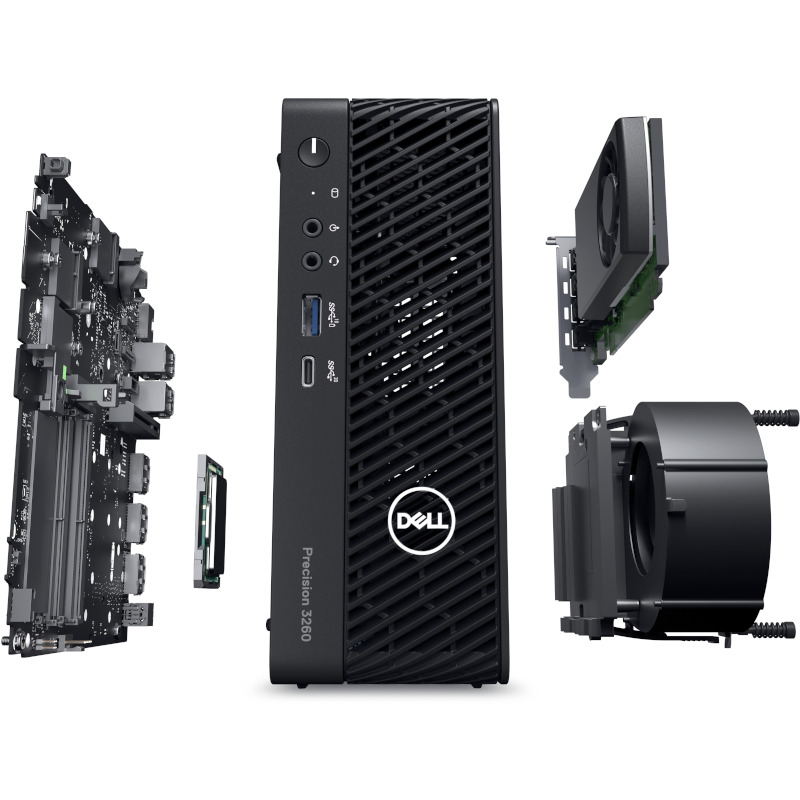 Desktop PC DELL Precision 3260 CFF, Procesor Intel® Core™ i7-12700 2 ...