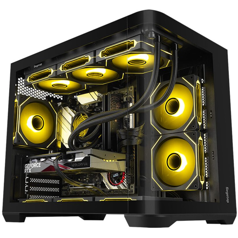 Carcasa Segotep Lumi 3S Black - PC Garage