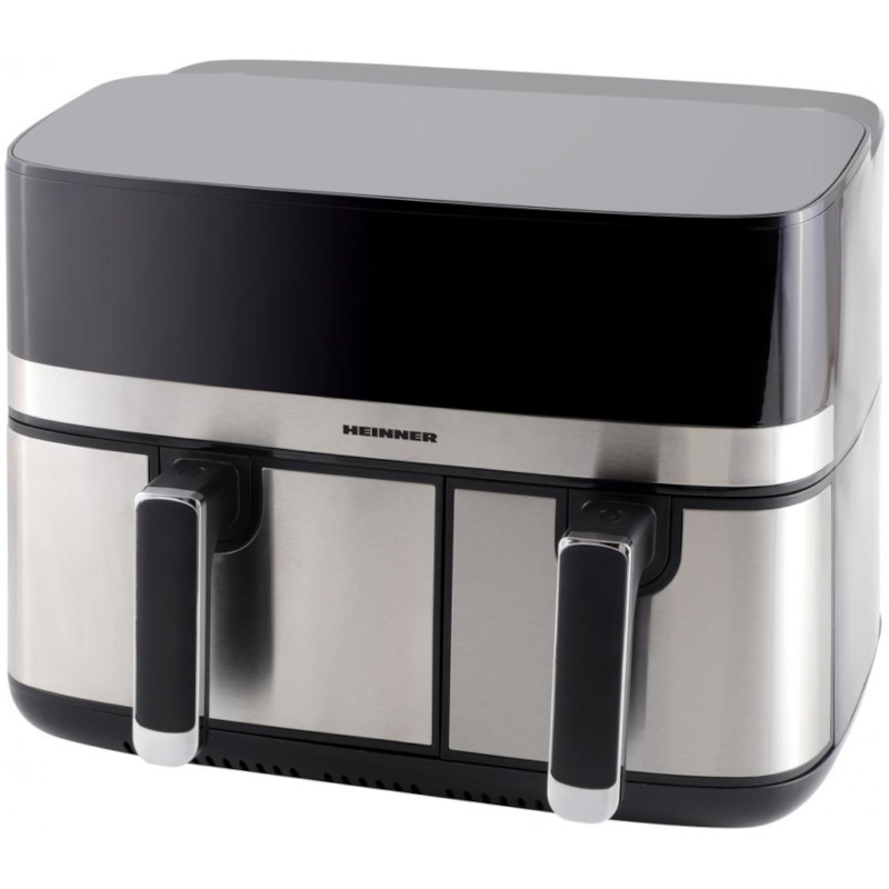 Heinner Friteuza cu aer cald ProDual Fusion HAF-H9DB17BKS, 1700W, 3.3 L ...