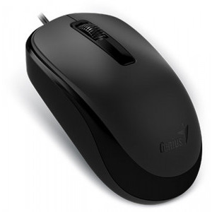 Mouse Genius DX-125 USB Black - PC Garage