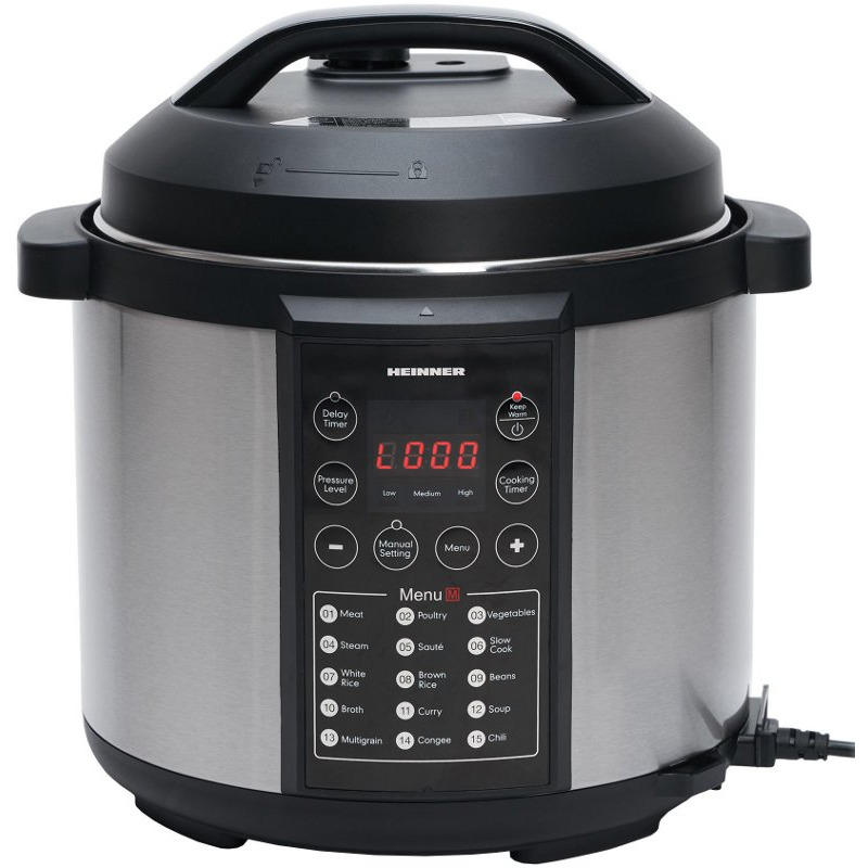 Heinner Multicooker, cu gatire la presiune Alacarte 6IX HPCK-6IX, 1000W ...
