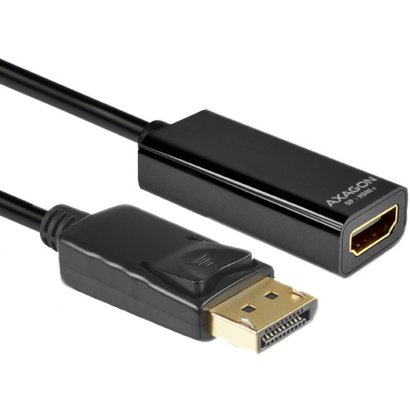 Adaptor AXAGON 1x DisplayPort 1.2 Male - 1x HDMI 1.4 Female - PC Garage