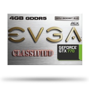 Placa video EVGA GeForce GTX 770 Classified ACX Cooling 4GB GDDR5 256 ...