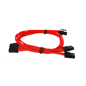 Cablu componente EVGA Power Supply Cable Set 750-850, Red - PC Garage