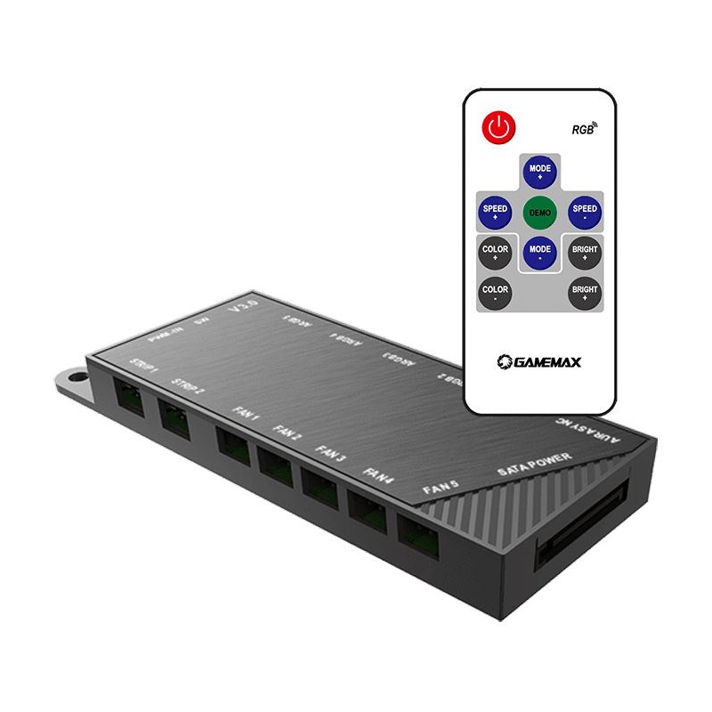Gamemax PWM + ARGB HUB v3.0 - PC Garage
