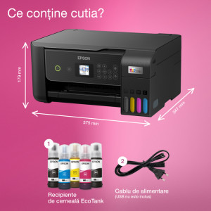 Multifunctionala Epson EcoTank L3280, InkJet CISS, Color, Format A4, Wi ...