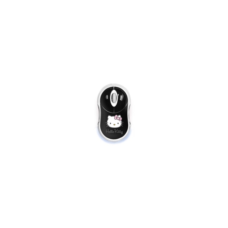Mouse Bluestork Hello Kitty optical mouse black - PC Garage