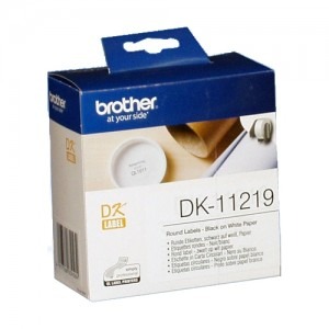 Consumabil Brother DK 11219 Etichete mici rotunde de hartie - PC Garage