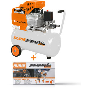Ruris Compresor aer Air Power 2400 Plus + Kit accesorii - PC Garage