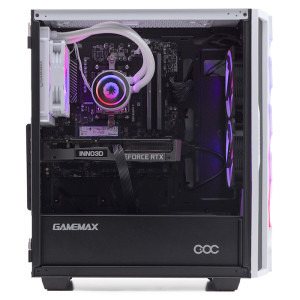 PC Gaming BALAUR Alb Legendar, AMD Ryzen 5 7600 3.8GHz, 32GB DDR5, 1TB SSD, RTX 3060 12GB GDDR6 ...