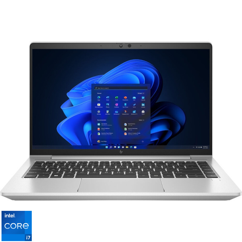 Laptop HP 14'' EliteBook 640 G9, FHD IPS, Procesor Intel® Core™ i7 ...
