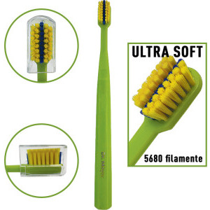 Dr. Mayer Periuta de dinti manuala ortodontica Ultrasoft 5680 Green ...