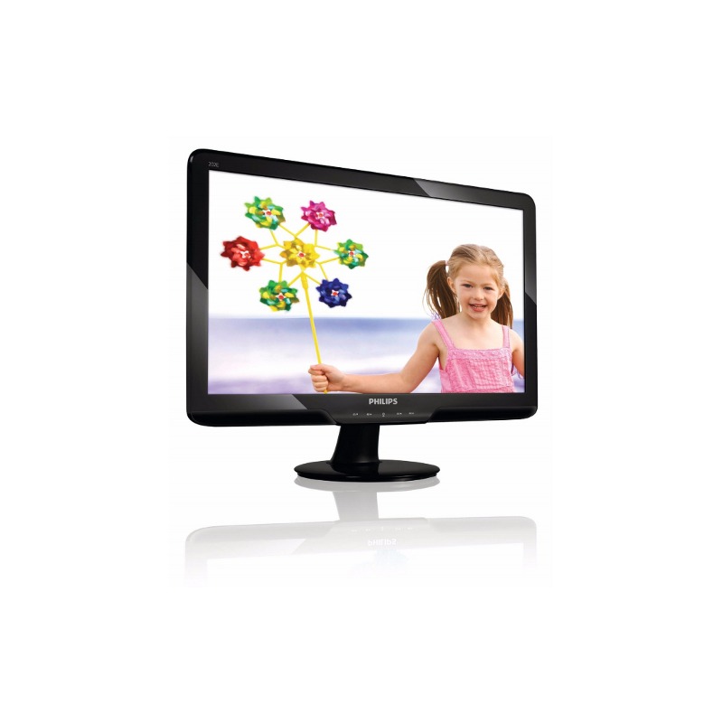 Monitor LCD Philips 202E2SB 20 inch 5 ms Glossy Black VGA - PC Garage