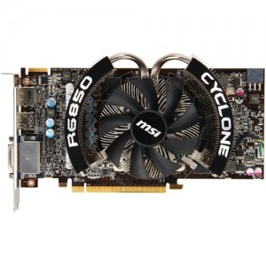 Placa video MSI Radeon HD6850 Cyclone Power Edition 1GB GDDR5 256-bit - PC Garage