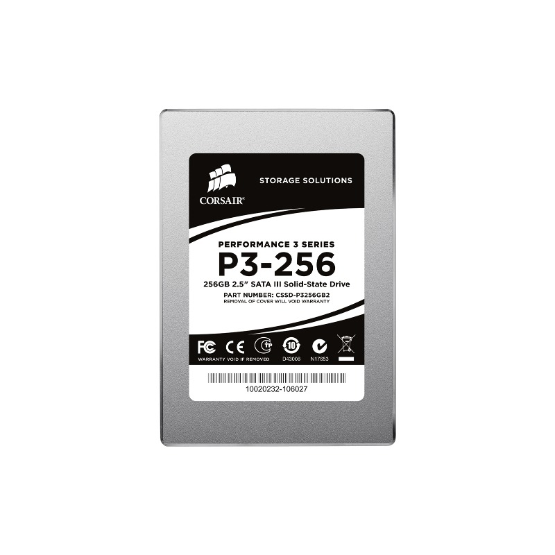 SSD Corsair Performance 3 Series P3 256GB SATA-II 2.5 inch - PC Garage