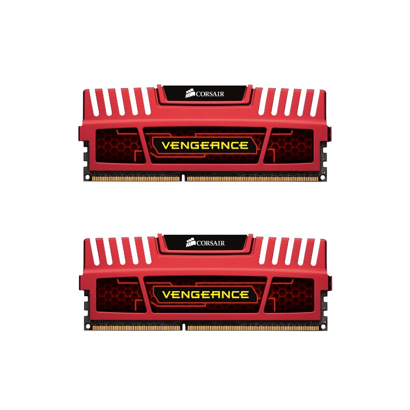 Memorie Corsair Vengeance Red 8GB DDR3 1600MHz CL9 Dual Channel Kit Rev ...