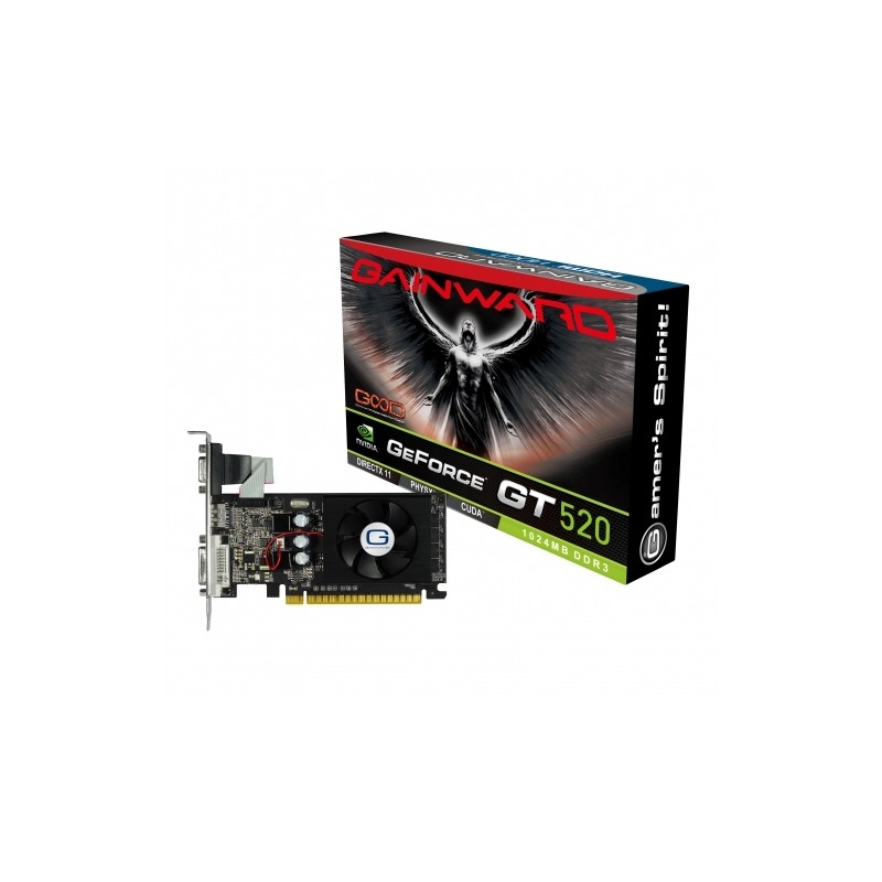 Placa video Gainward GeForce GT 520 1GB DDR3 64-bit VGA - PC Garage
