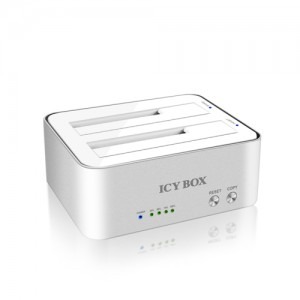 Rack Raidsonic Icy Box IB-120CL-U3 White - PC Garage