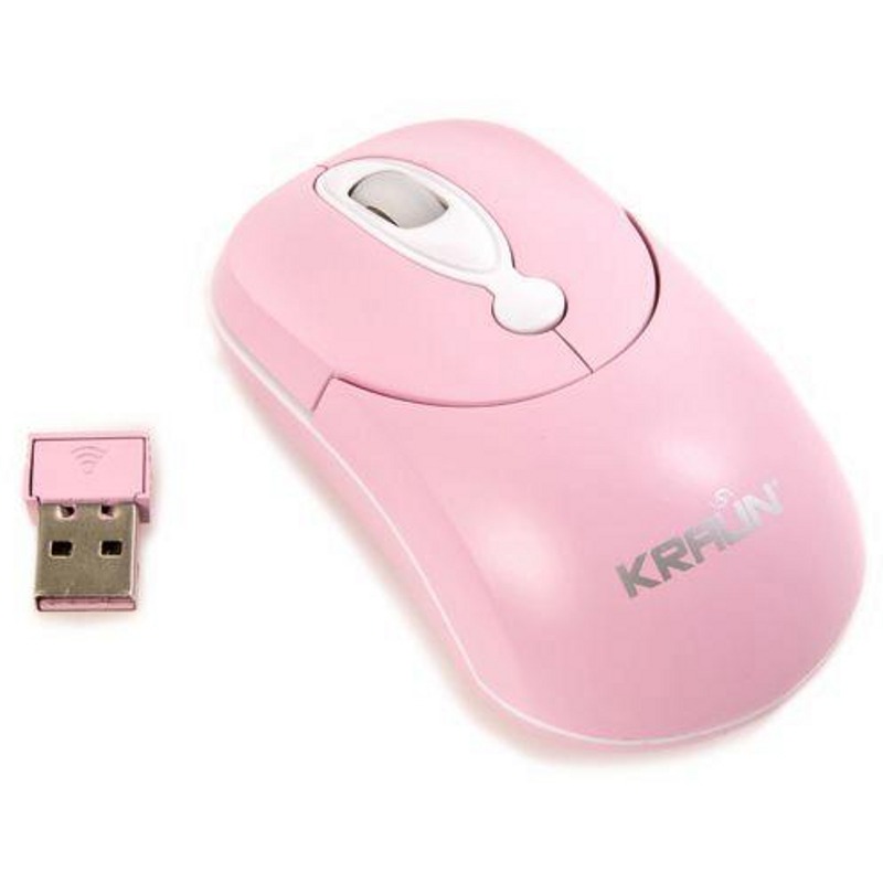 Mouse KRAUN Wireless Ice-Cream Strawberry - PC Garage