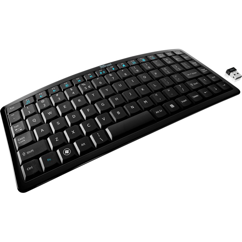 Tastatura Trust Curve Wireless Keyboard - PC Garage