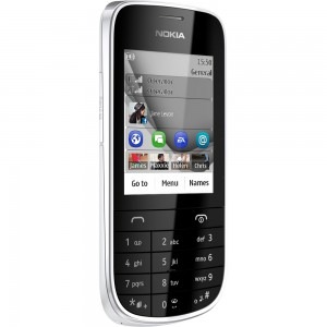 Dual-SIM Nokia Asha 202 White - PC Garage