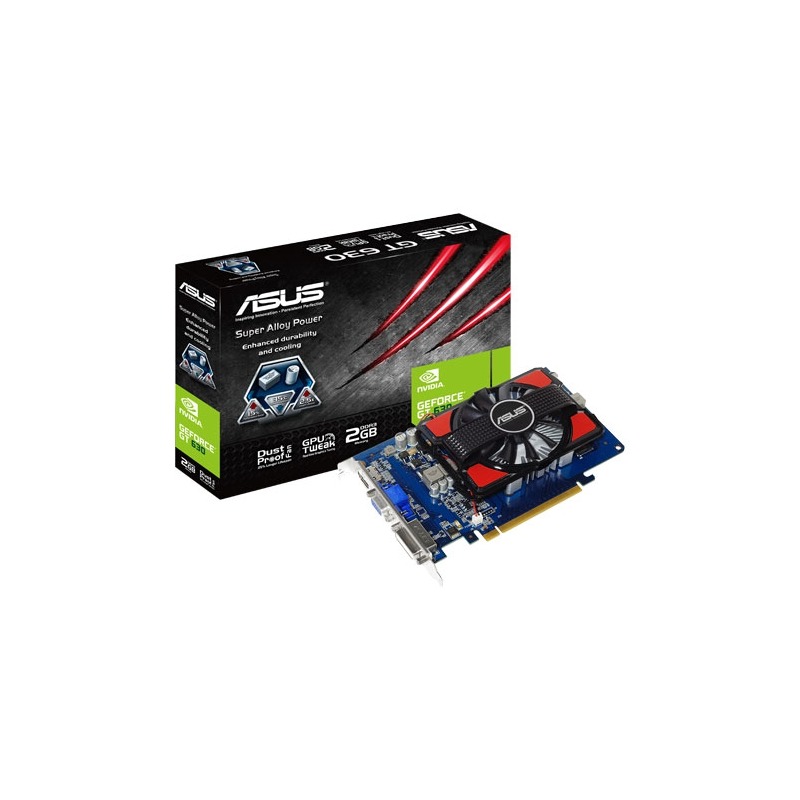 Placa video ASUS GeForce GT 630 2GB DDR3 128-bit - PC Garage