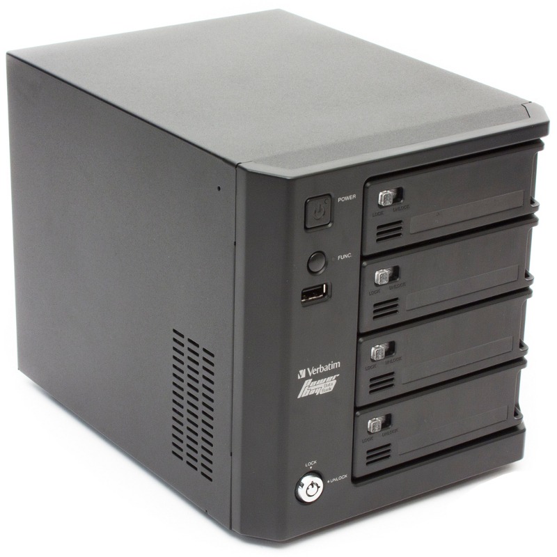 Network Attached Storage Verbatim PowerBay DataBank 4TB - PC Garage
