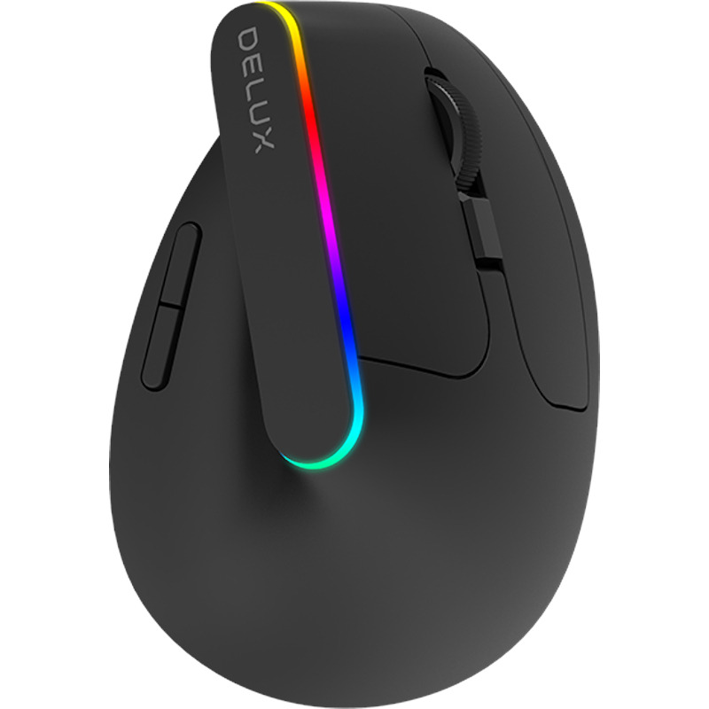 Mouse Delux M618C Wireless Black - PC Garage