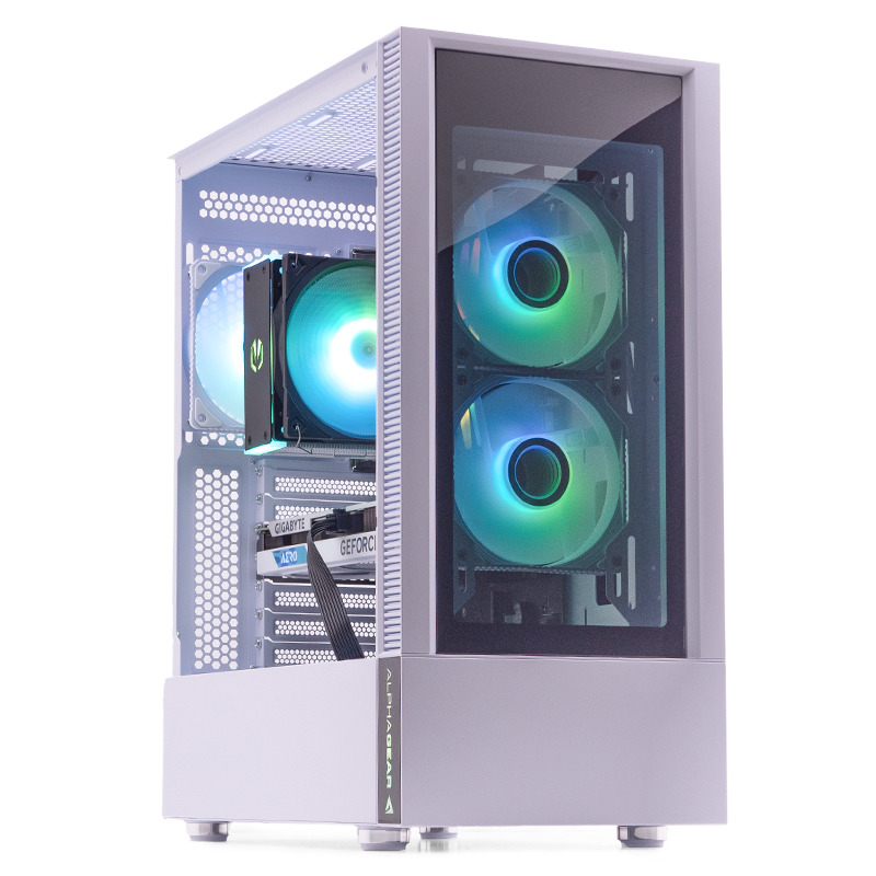 PC Gaming BALAUR Alb Epic Plus, AMD Ryzen 5 7600 3.8GHz, 32GB DDR5, 1TB SSD, RTX 4060 8GB GDDR6 ...