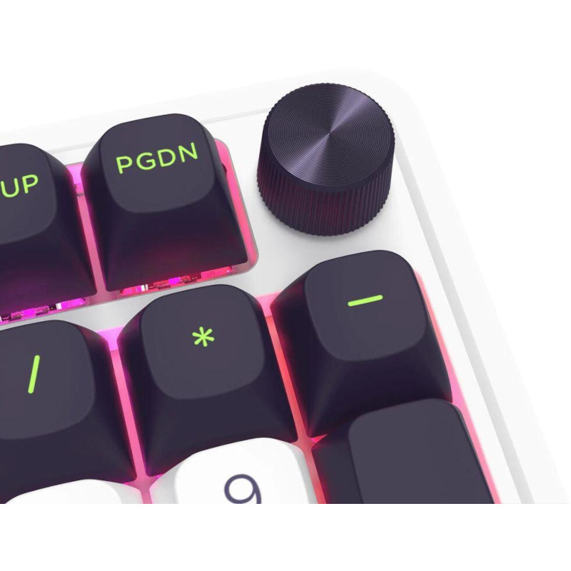 Tastatura Gaming Redragon Eisa Max Alb-Verde RGB Switch-uri Mint Mambo ...