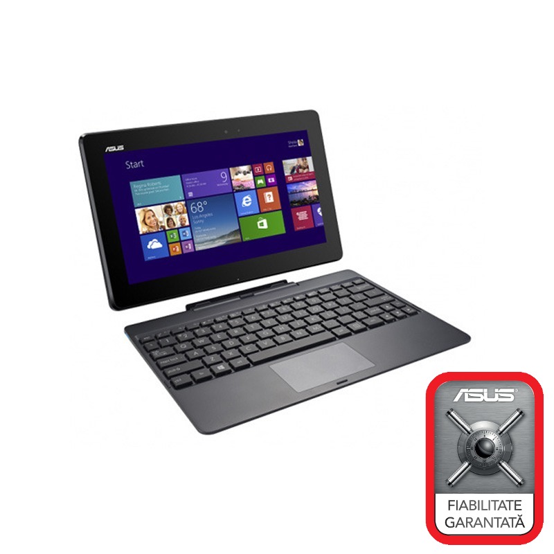 Tableta ASUS 10.1" Transformer Book T100TA, Touch, Procesor Quad Core ...