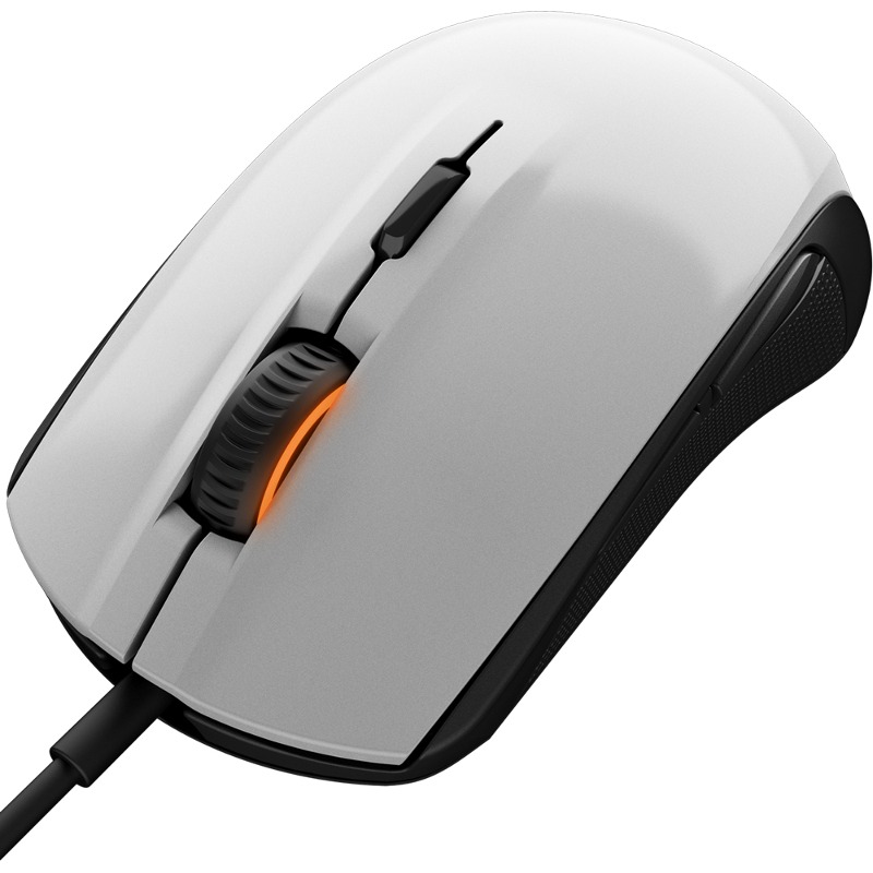 Mouse Gaming SteelSeries Rival 100 White - PC Garage