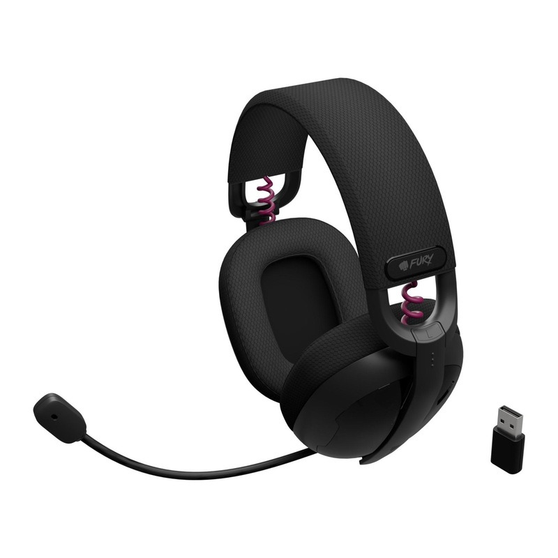 Casti Gaming Fury Fukiya F6 Black - PC Garage