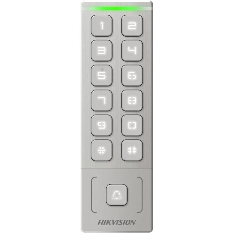 Hikvision Cititor control acces card cu tastatura DS-K1T809MX - PC Garage