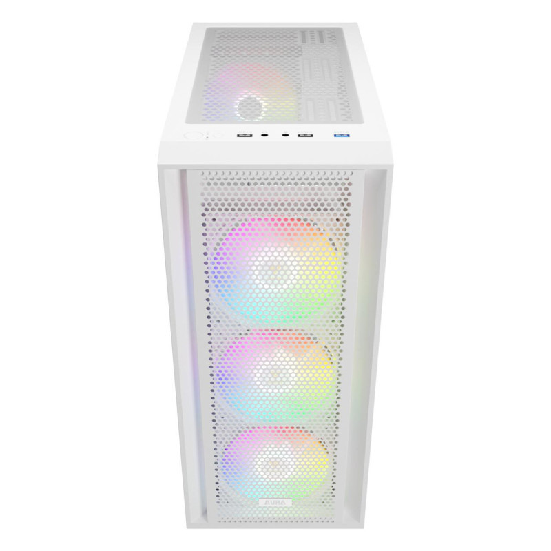 PC Gaming BALAUR Epic MaxPlus Alb, Intel i5-12400F 2.5GHz, 16GB DDR4, 1TB SSD, RTX 4060 8GB ...